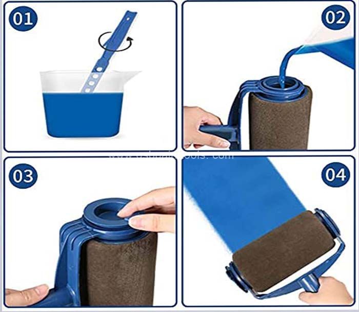 Pro Tool Paint Running Roller Set